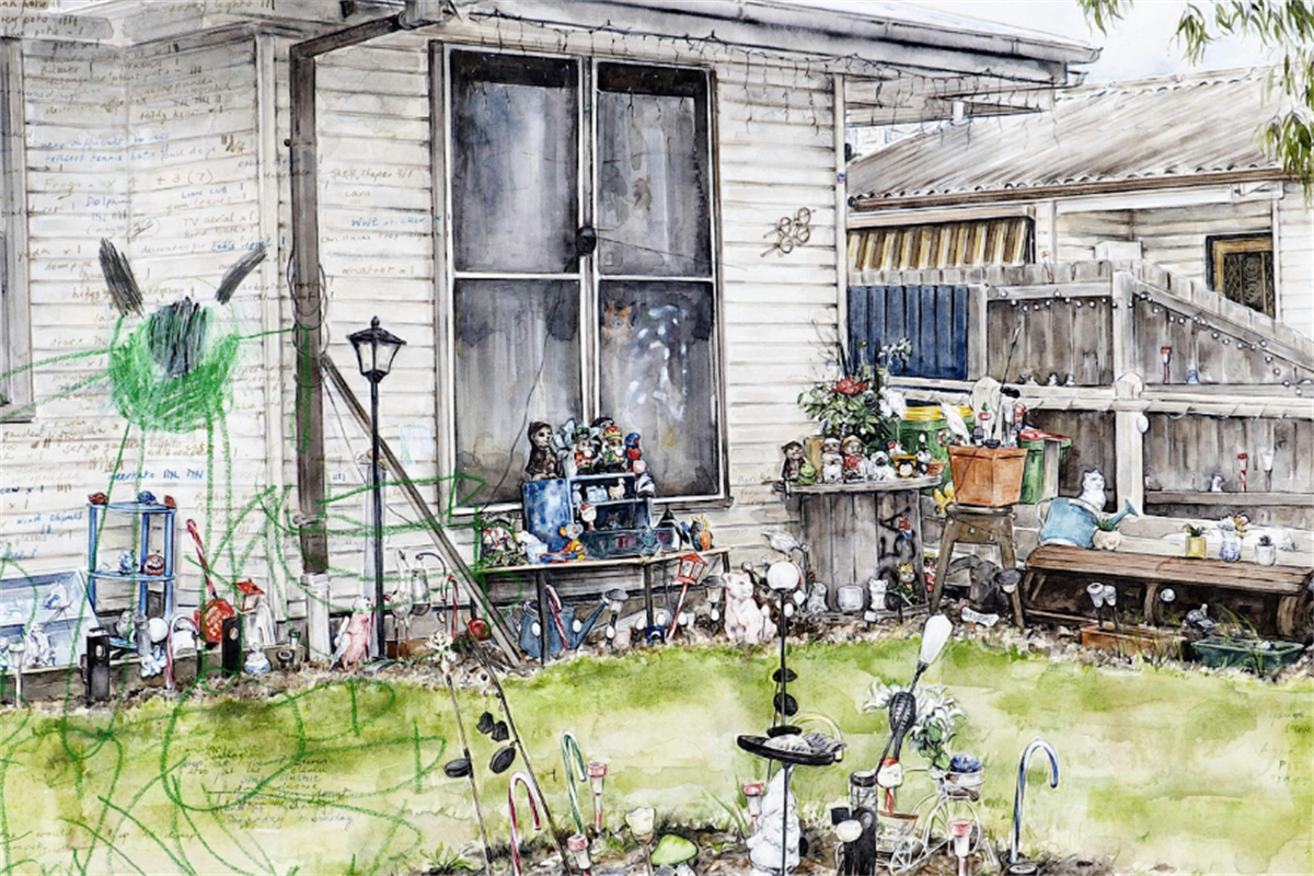 Jennifer Mills 'Drawing with Brushes' workshop - Mornington Peninsula ...