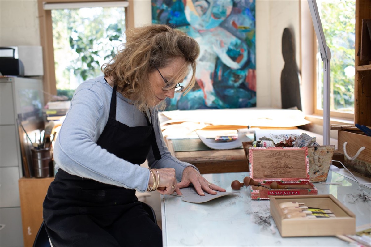 Monotype Print Workshop with NWOP artist Jennifer Buntine - Mornington ...